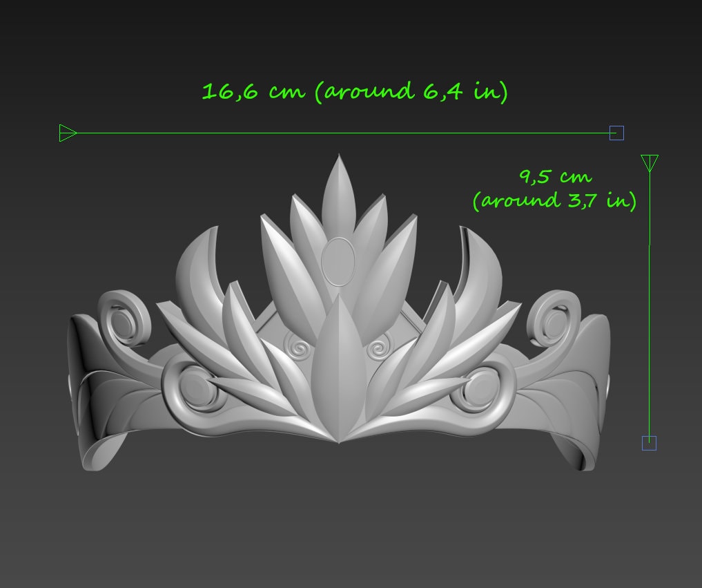 Lilith Hazbin Hotel Crown Digital File for Printing STL and OBJ - Etsy