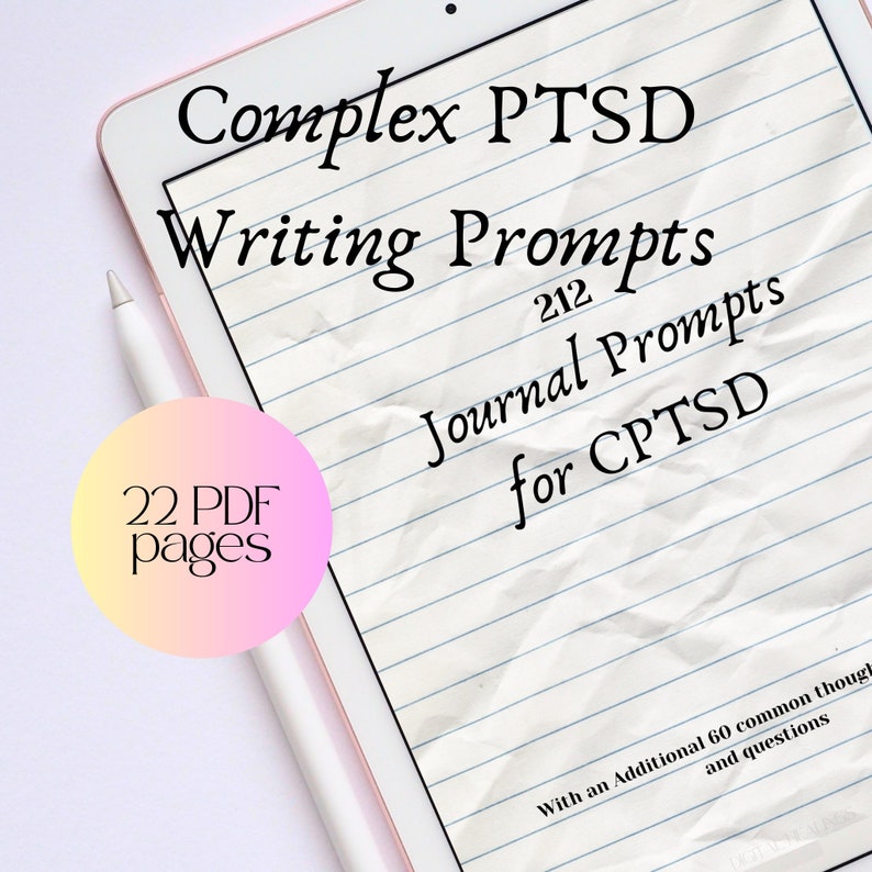 CPTSD Journal Prompts, Complex PTSD, CPTSD Writing Prompts, Trauma ...