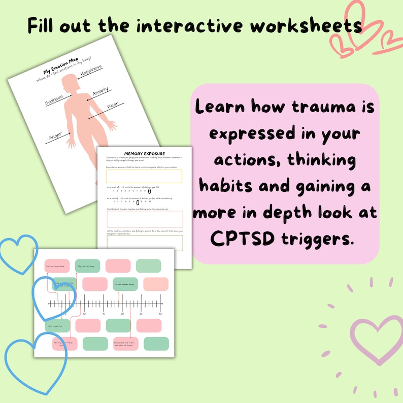 CPTSD Workbook: Complex PTSD Workbook, Work Towards Self Mastery ...