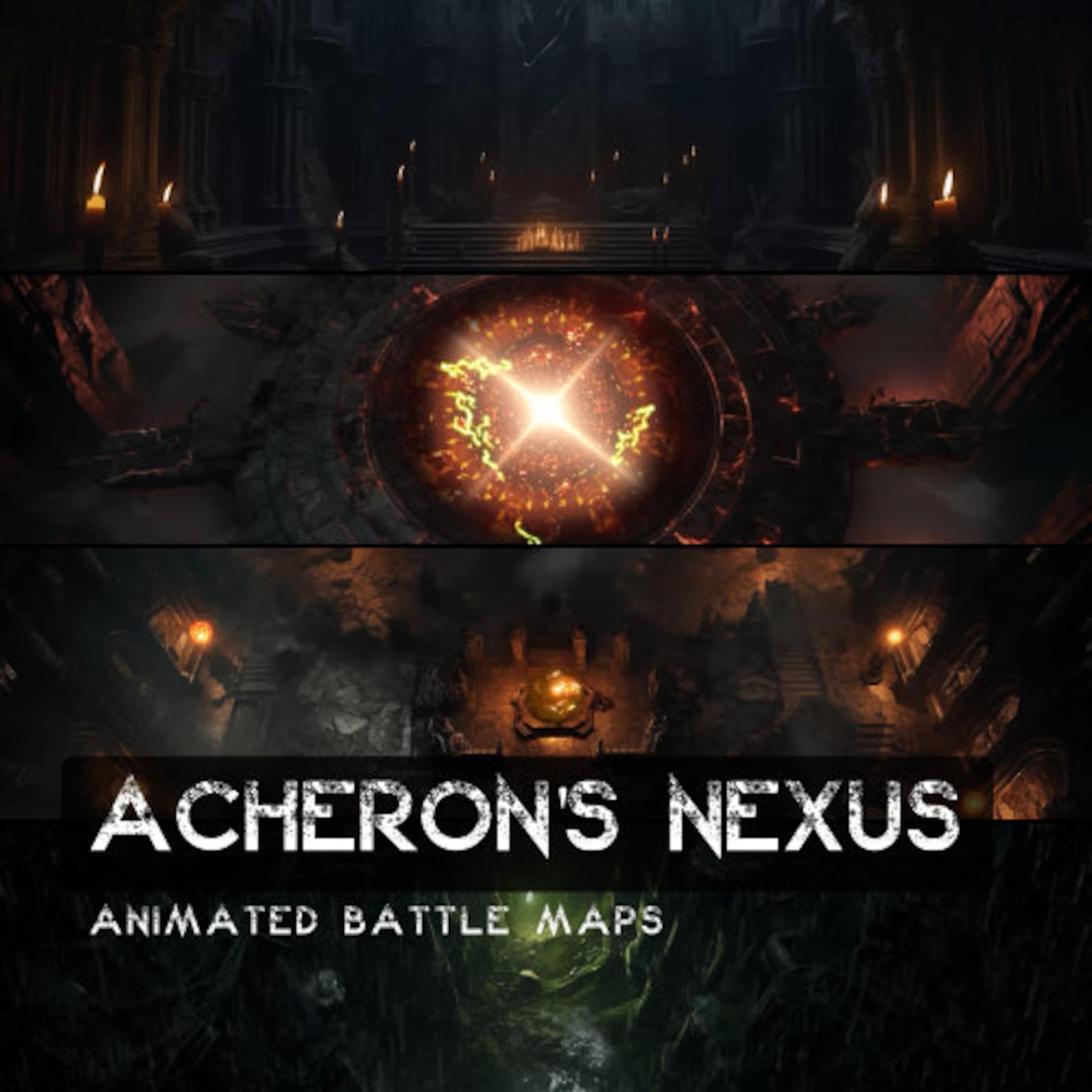 D&D Acheron's Nexus Animated Battlemaps Pack, Dungeons and Dragons ...