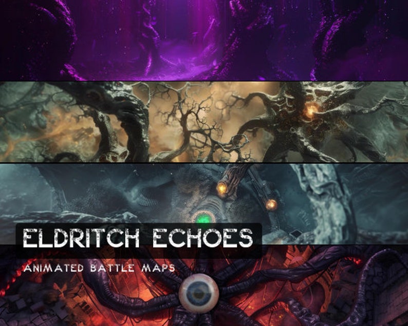 D&D Eldritch Echoes Animated Battlemaps Pack, Dungeons and Dragons ...