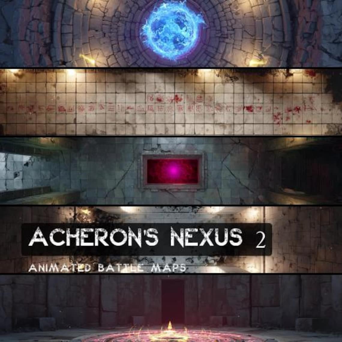 D&D Acheron's Nexus 2 Animated Battlemaps Pack, Dungeons and Dragons ...