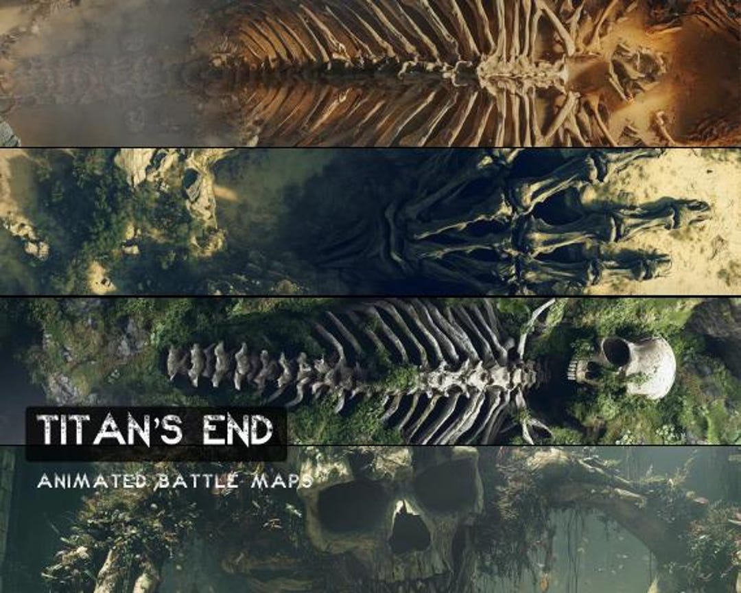 D&D Titan's End Animated Battlemaps, Dungeons and Dragons Digital ...