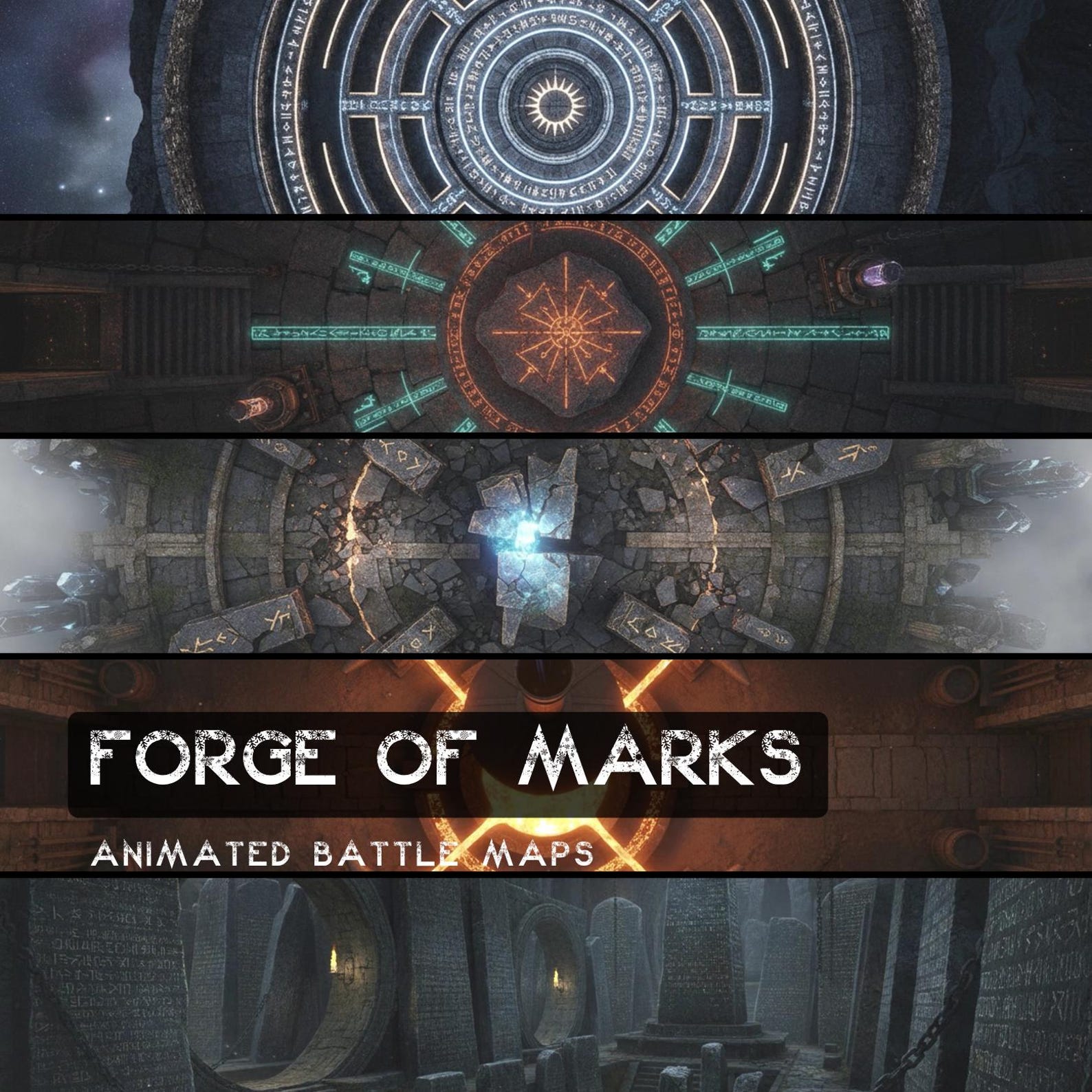 D&D Forge of Marks Animated Battlemaps Pack, Dungeons and Dragons ...
