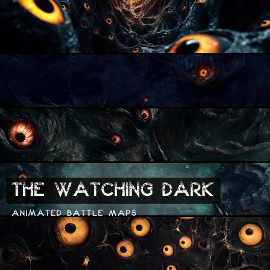 D&D the Watching Dark Animated Battlemaps Pack, Dungeons and Dragons ...