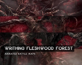 D&D Blood Swamp Animated Battlemaps Pack, Dungeons and Dragons Digital ...