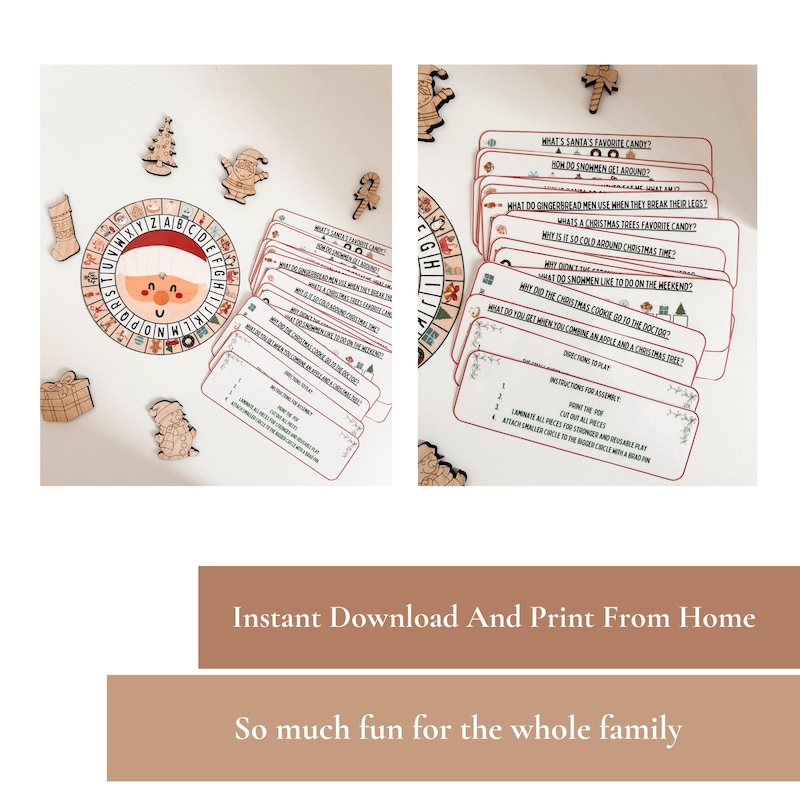 Christmas Decoder Game - Etsy