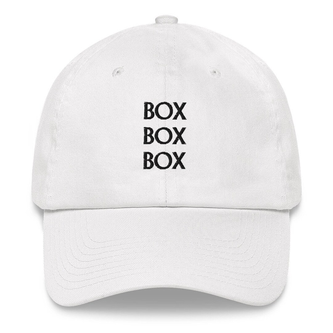 Box Box Box, Formula 1, Embroidered Hat - Etsy
