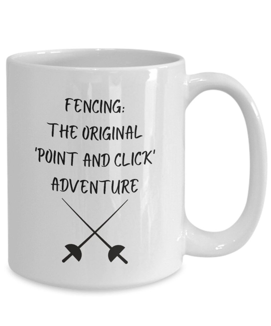 Funny Fencer Mug, Fencing Gift Idea, Gift for Fencing Teacher, Fencing ...