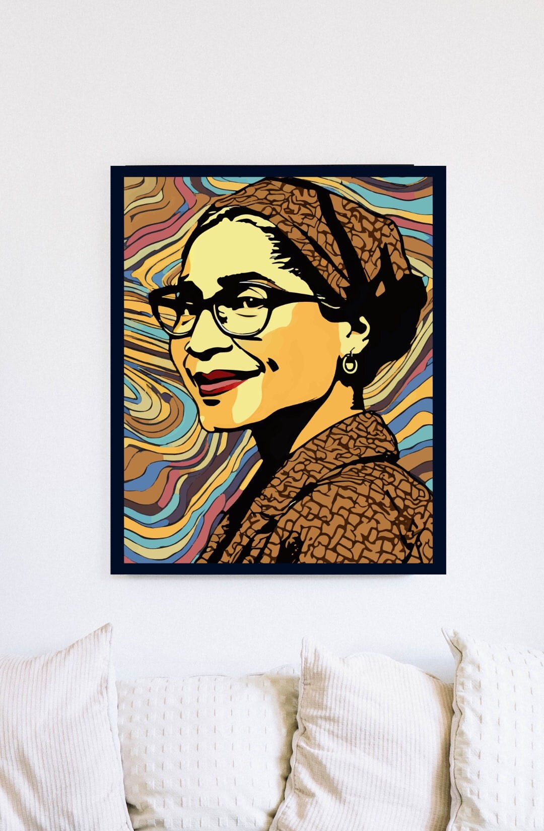 Black Heroes: Rosa Parks Portrait, Activist, Civil Rights Leader ...
