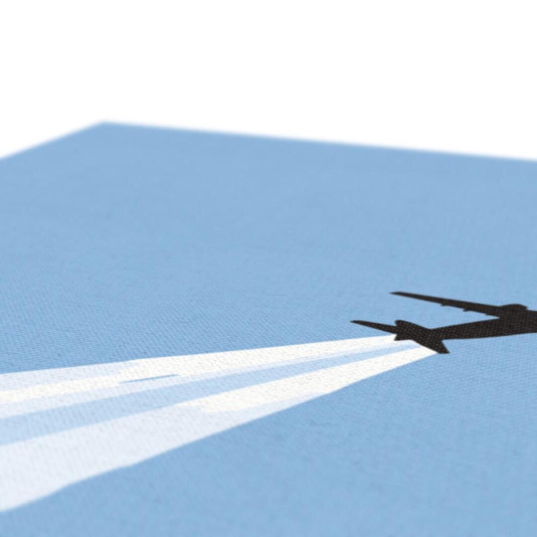 Soar Series #2 - Minimalist Aviation Wall Art: Soaring Airplane ...