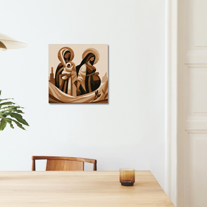 Perpetua and Felicity Wall Art | Modern Christian Icon for Mothers and ...