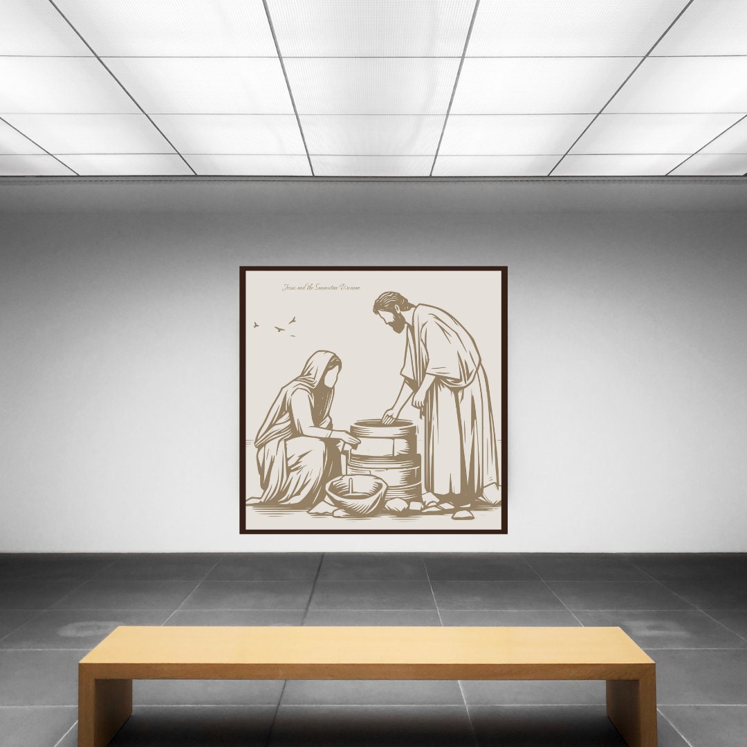 Jesus and the Samaritan Woman at the Well John 4 the Samaritan Woman ...