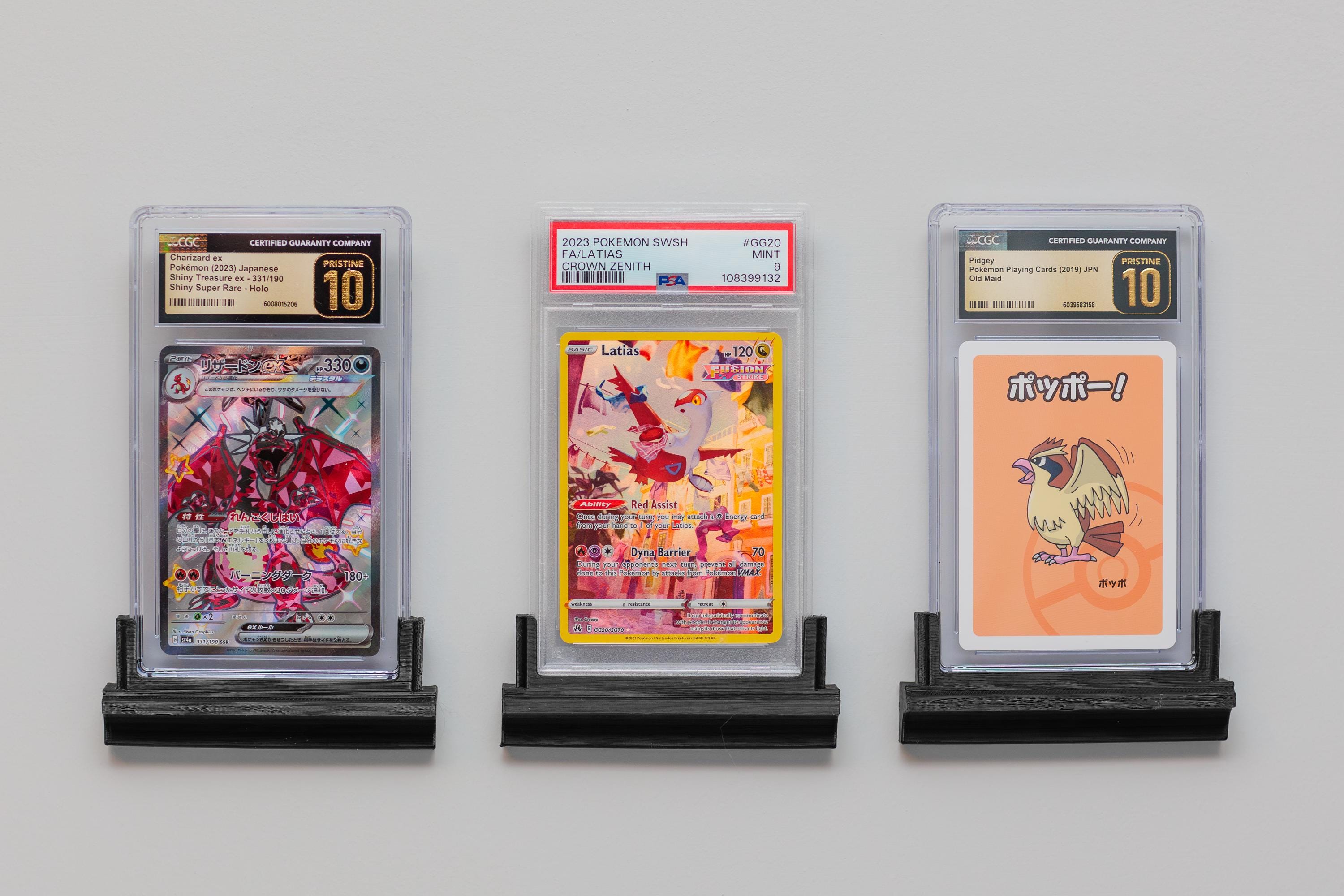 Graded Slab Wall Display – PSA CGC – TCG Card Mount - Etsy
