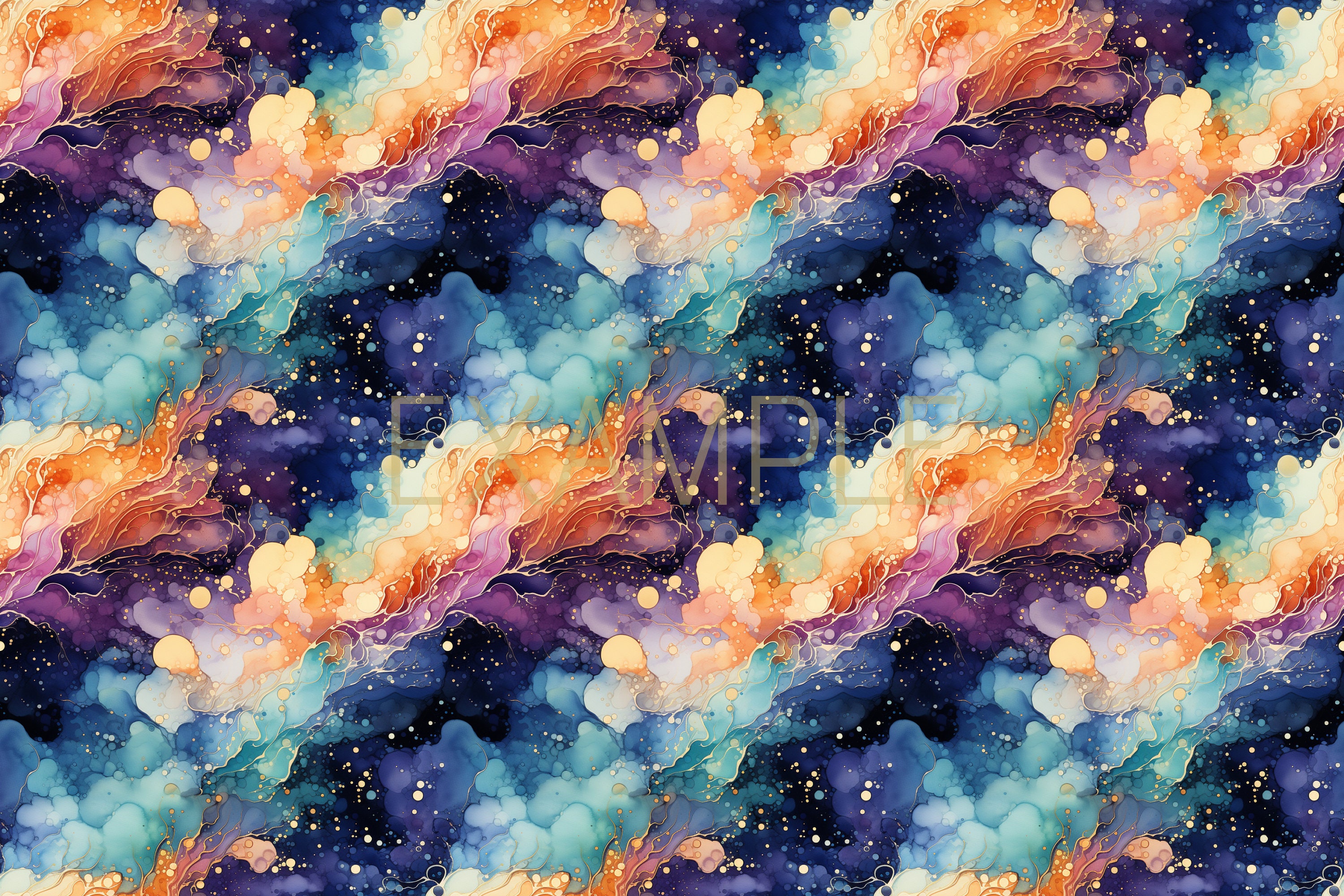 18 Seamless Celestial Theme Patterns | Celestial Skies | Digital ...