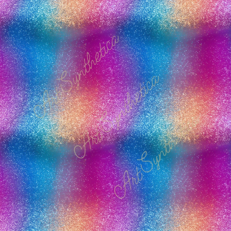 18 Seamless Ombre Patterns | Glitter | Digital Download | 18 Pattern ...