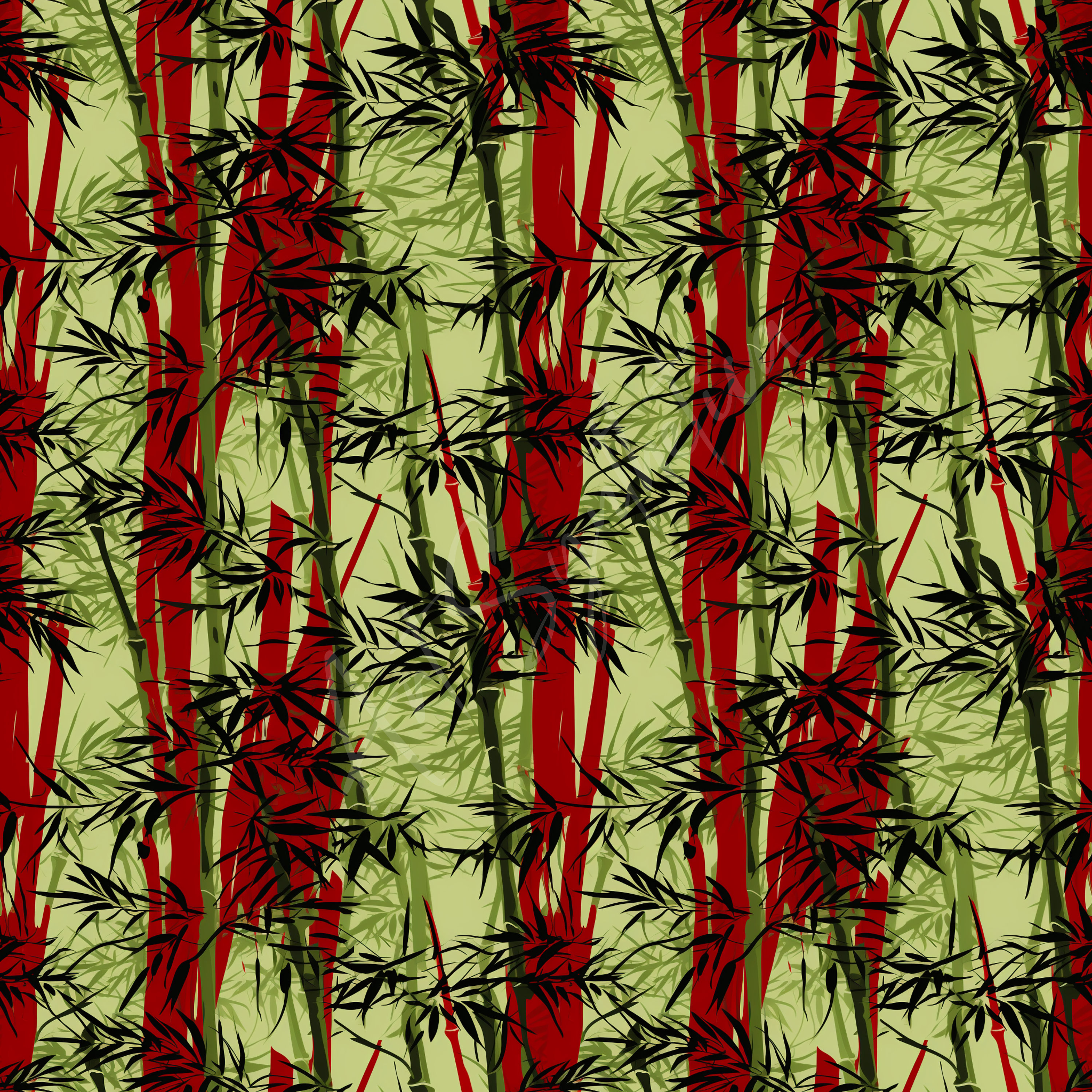 18 Seamless Bamboo Patterns | Bamboo | Digital Download | 18 Pattern ...