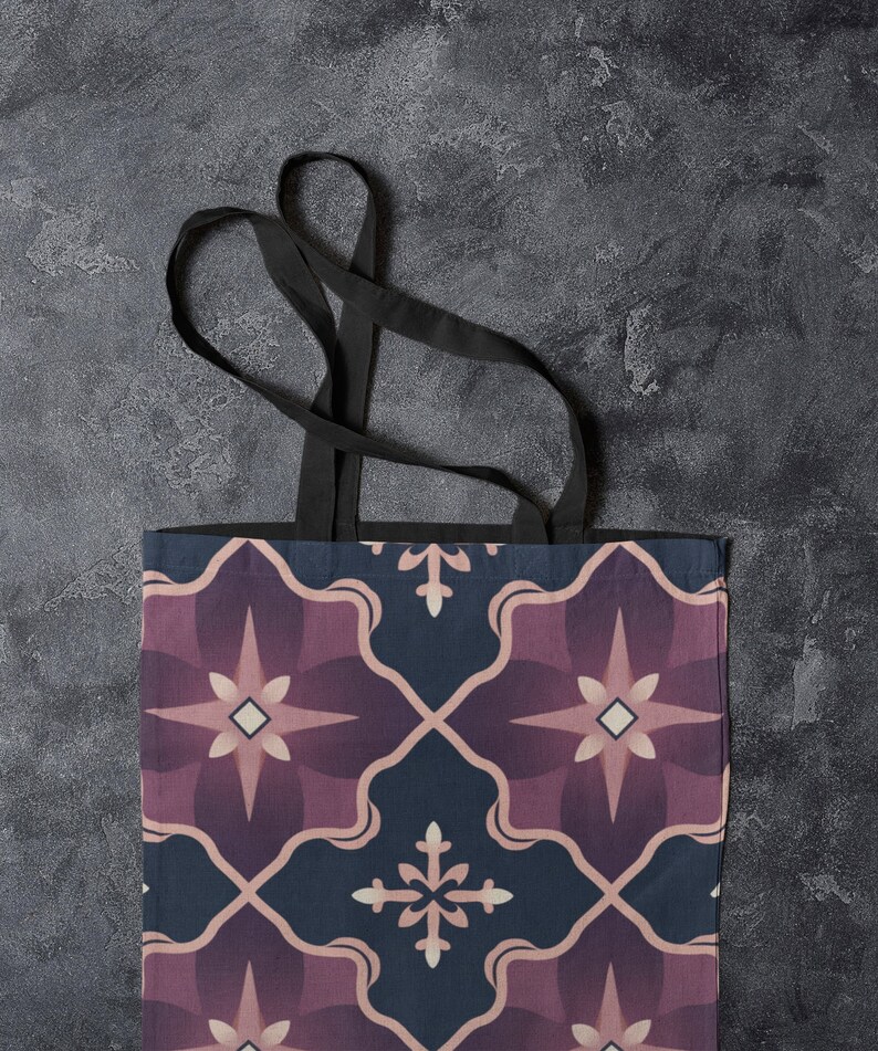 18 Seamless Luxury Tile Inspired Pattern | Mauve | Digital Download ...
