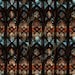 18 Seamless Gothic Stained Glass Patterns | Windows | Digital Download ...