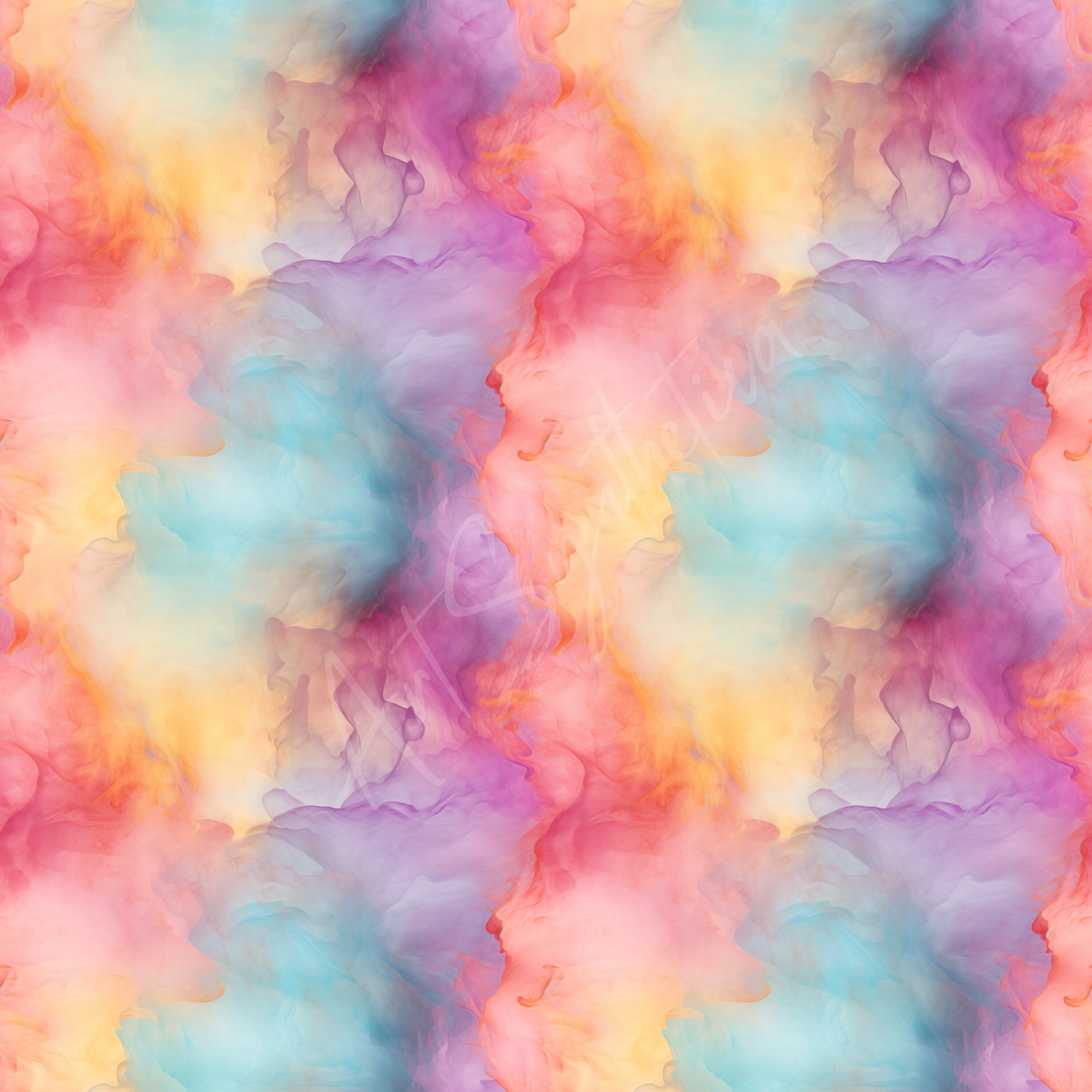 18 Seamless Smoke Patterns Sfumato Digital Download 18 Pattern Bundle ...