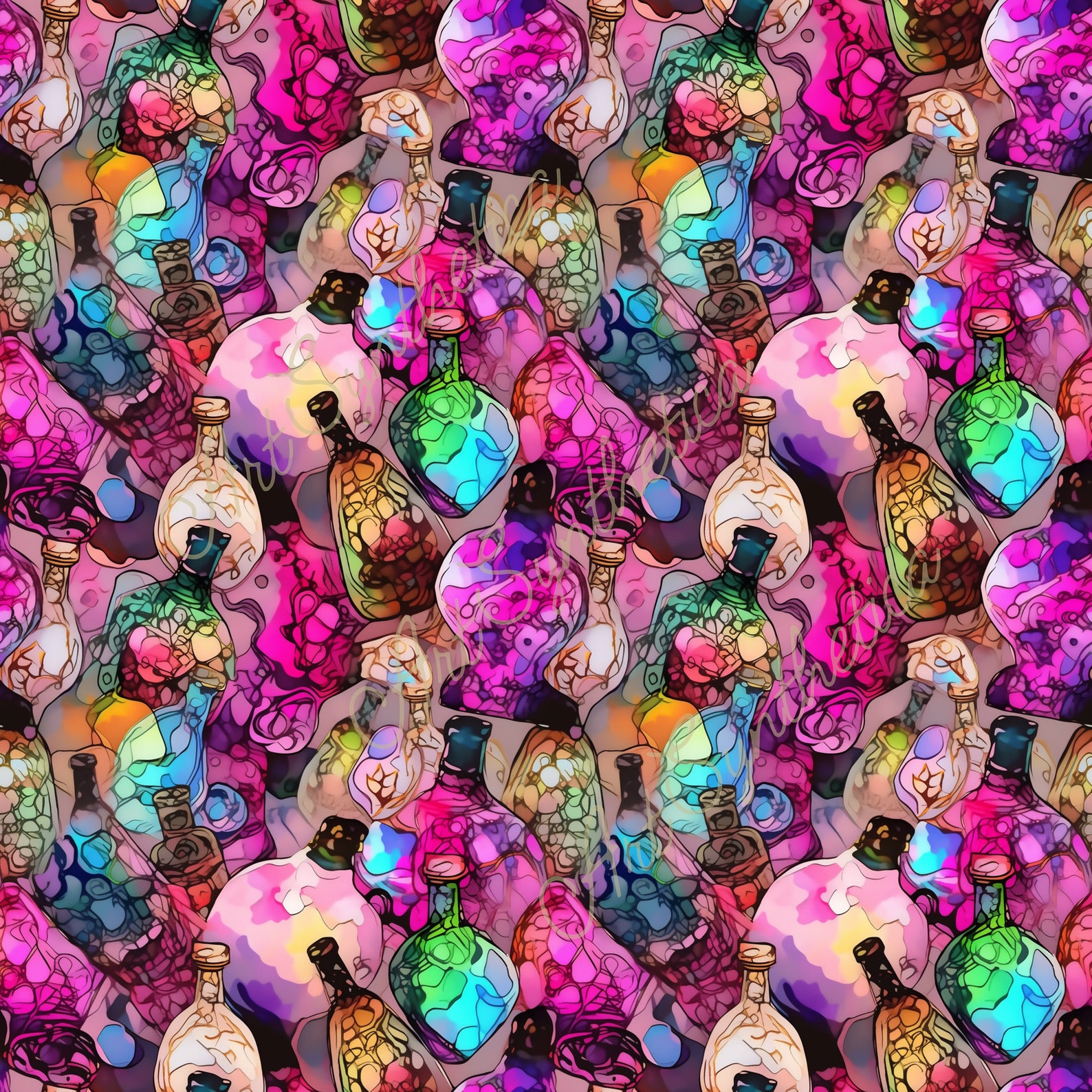 18 Seamless Voodoo Patterns | Voodoo | Digital Download | 18 Pattern ...