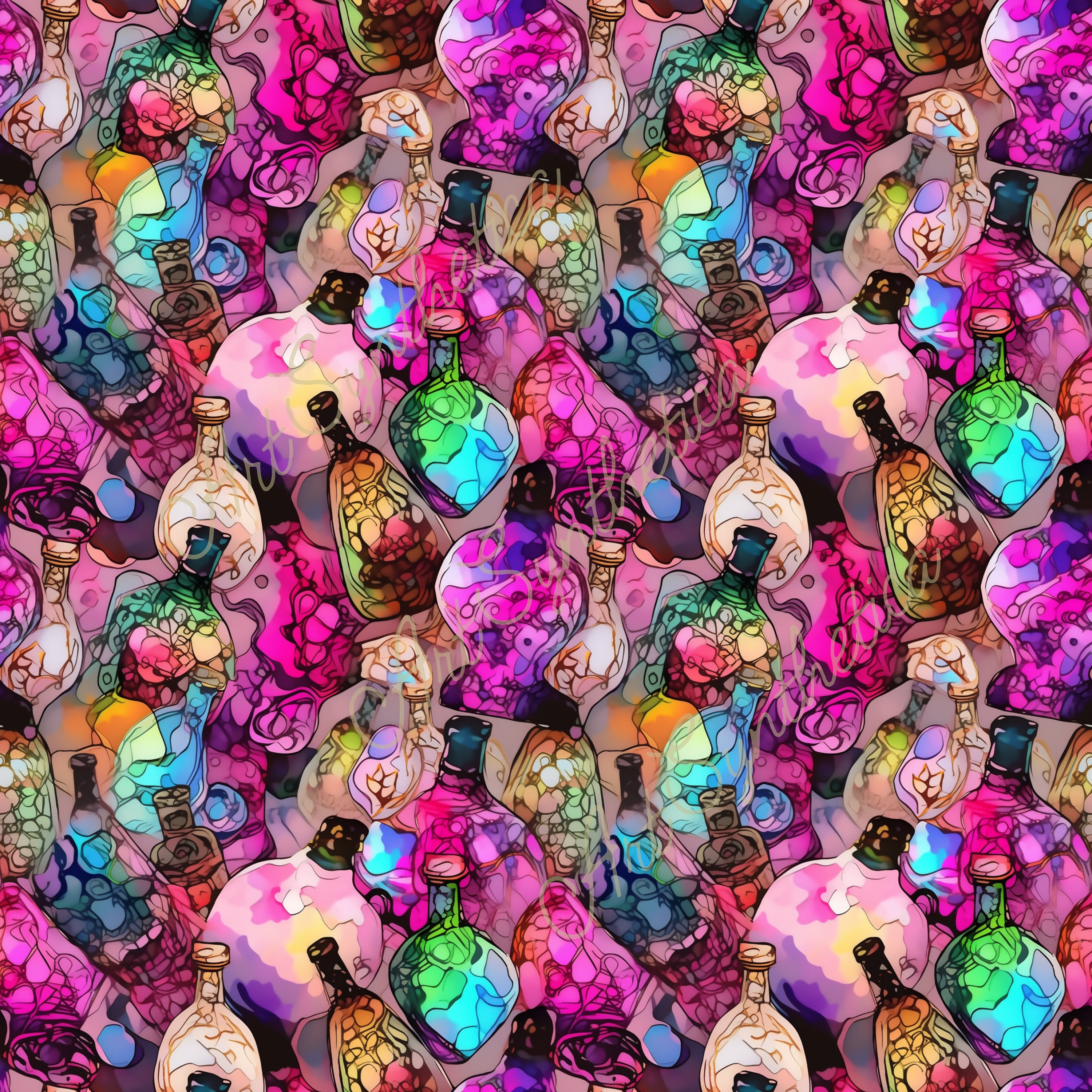 18 Seamless Voodoo Patterns | Voodoo | Digital Download | 18 Pattern ...