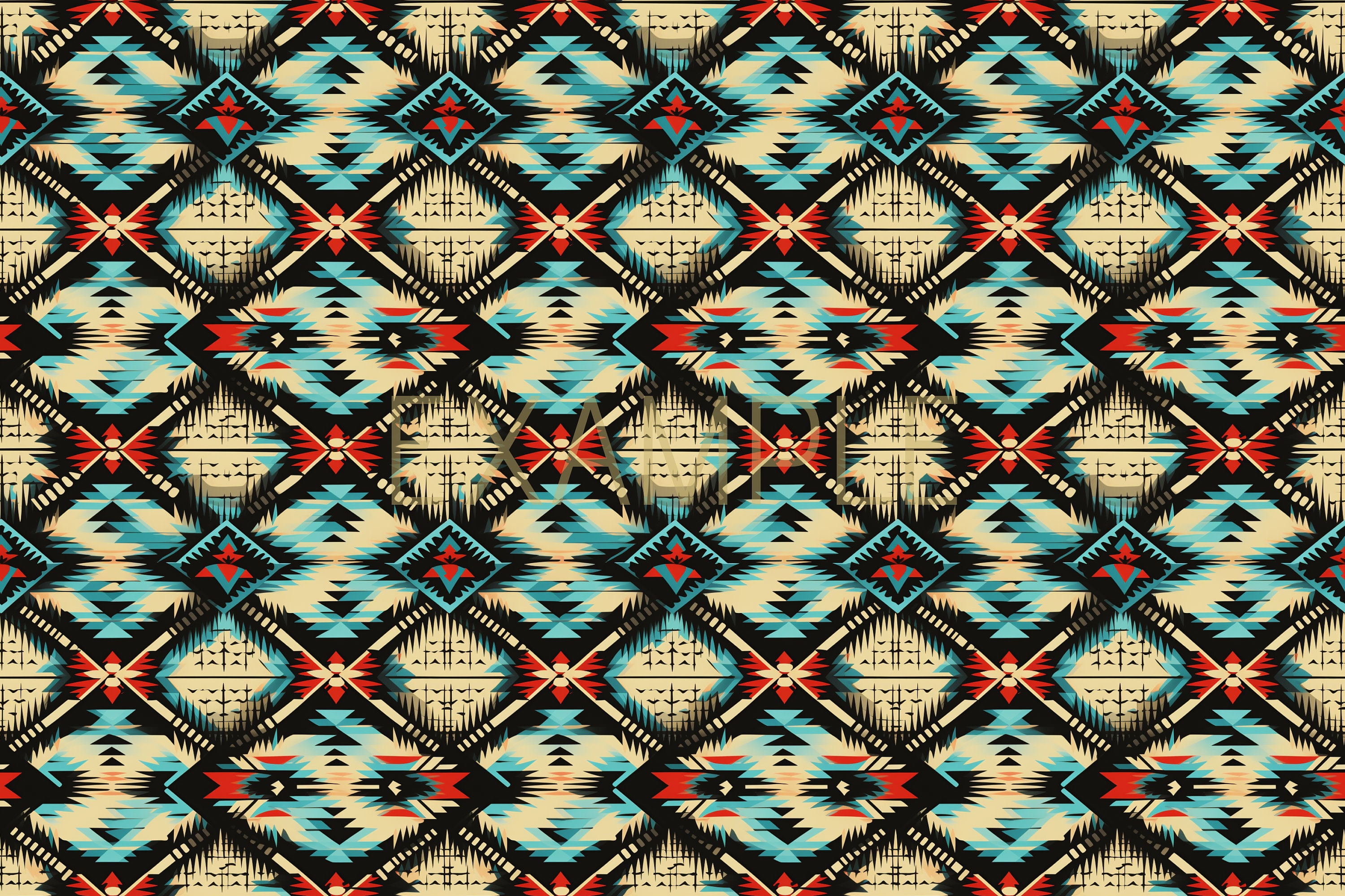 18 Seamless Tribal Inspired Pattern Ancestral Artistry - Etsy