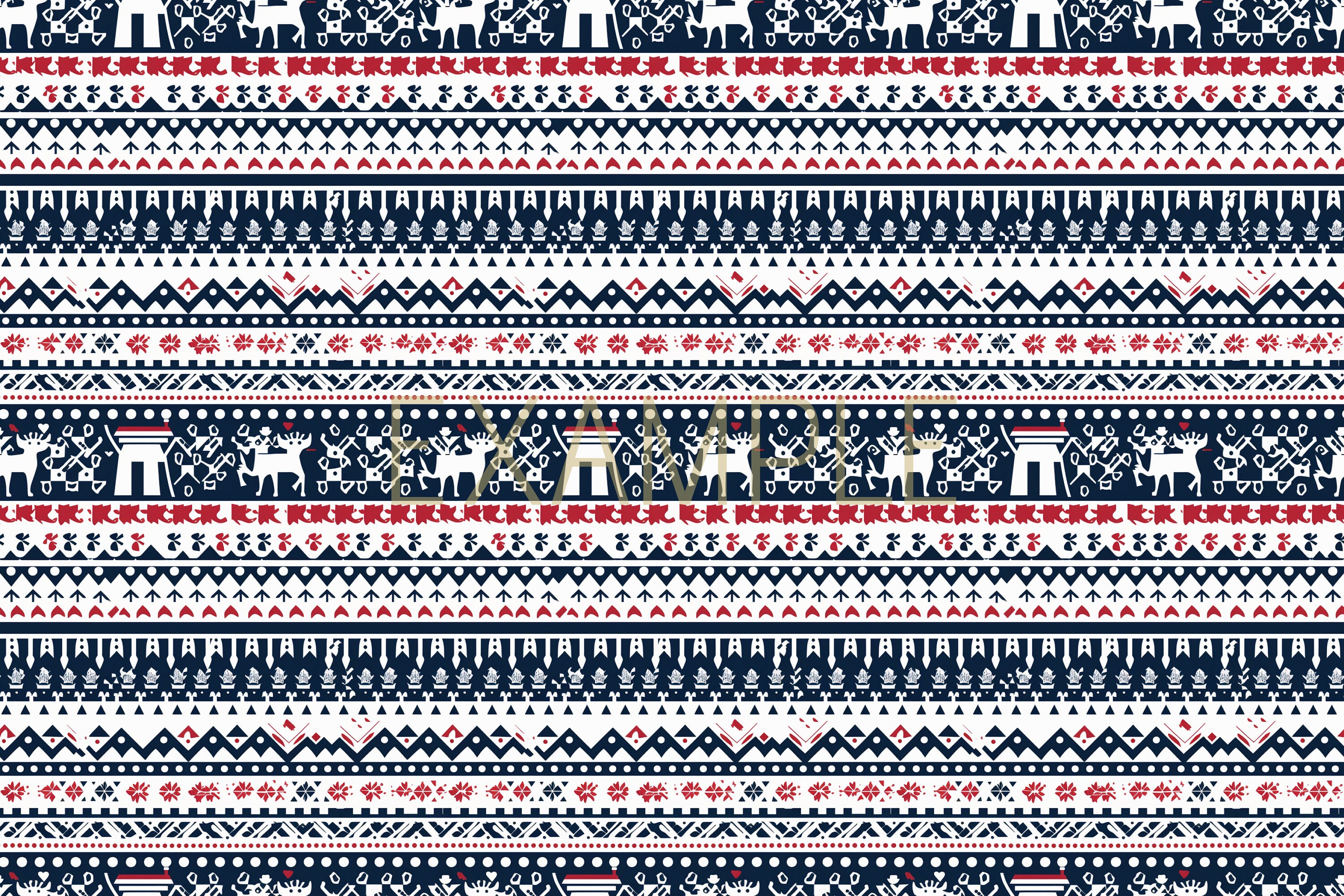 18 Seamless Nordic Inspired Patterns | Northern Crafts | Digital ...