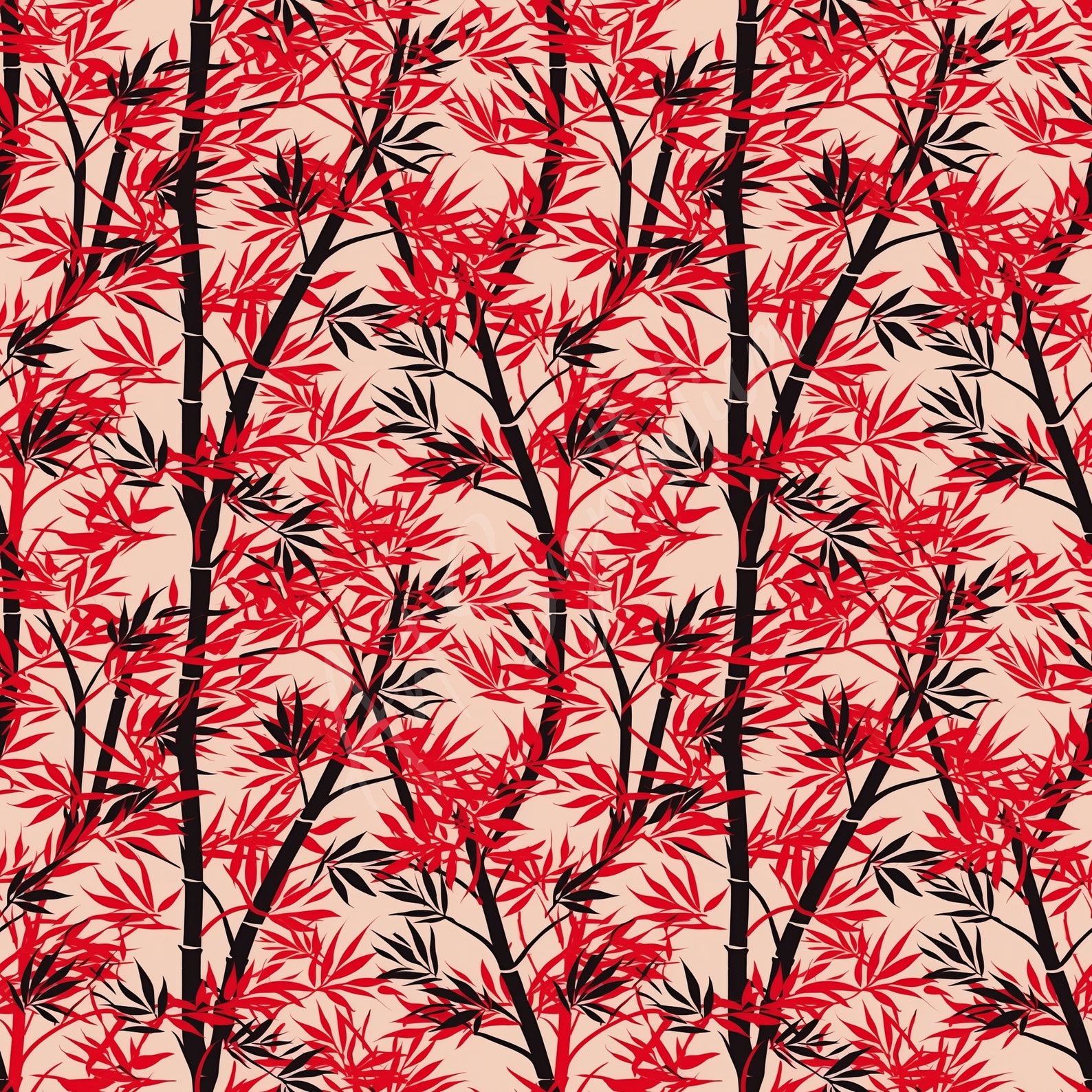 18 Seamless Bamboo Patterns | Bamboo | Digital Download | 18 Pattern ...