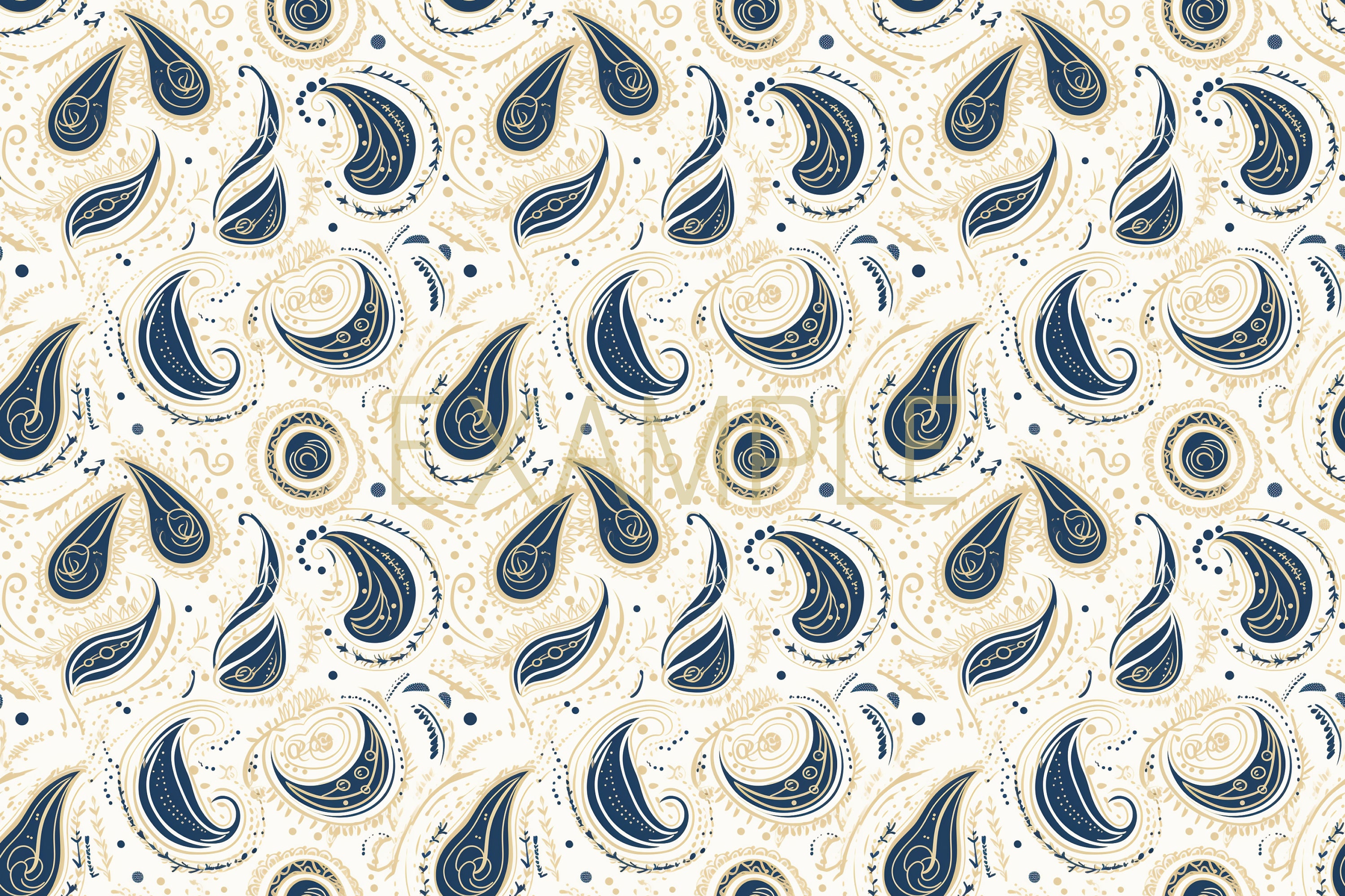18 Seamless Paisley Inspired Pattern | Touch of Paisley | Digital ...