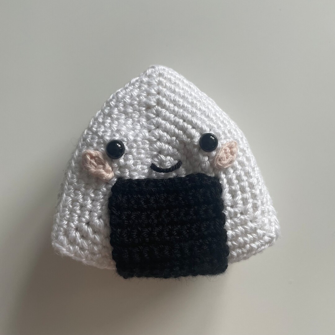 Kawaii Crochet Onigiri Box - Etsy
