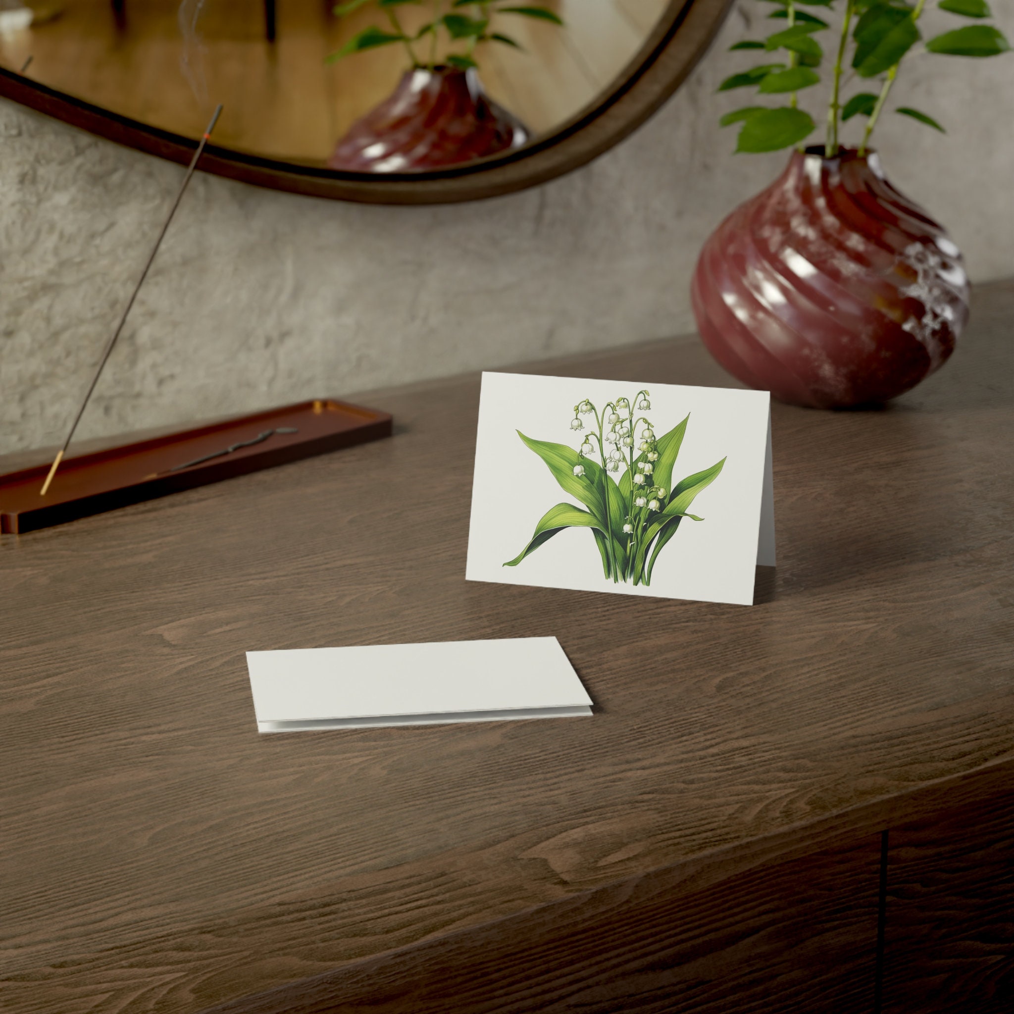 May Majesty | Lily-of-the-valley Birth Month Flower Greeting Card ...