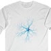 Watercolor Neurons Sticker, Abstract Neural Synapses Sticker, Brain ...