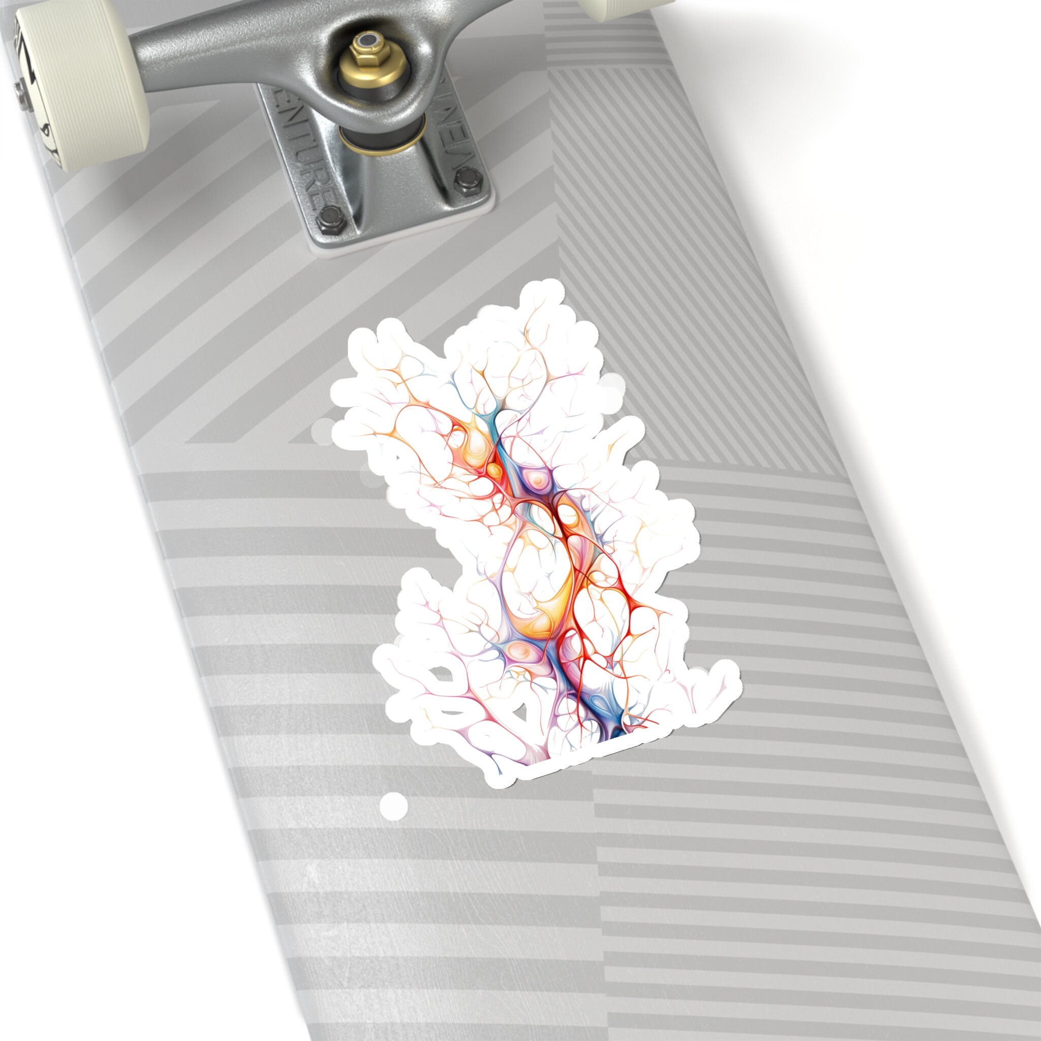 Neuron Stickers, Stylized Human Brain Neuron Stickers - Etsy