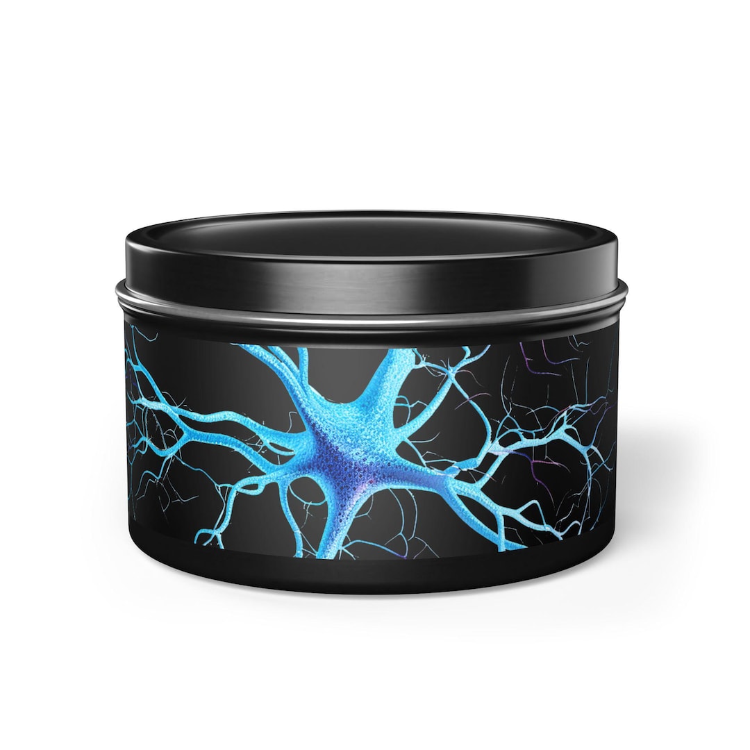 Neuron Candles, Neuroscience Candles, Brain Neurons Tin Candles, Neuron ...