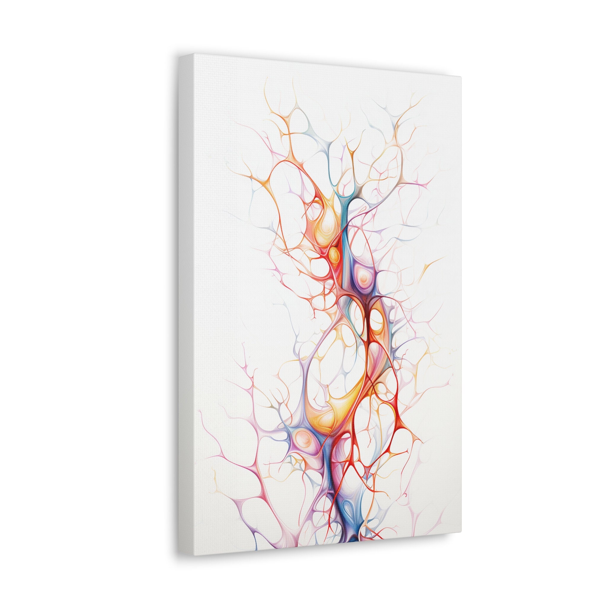 Brain Neurons Wall Art Digital Download, Brain Art, Stylized Neurons ...