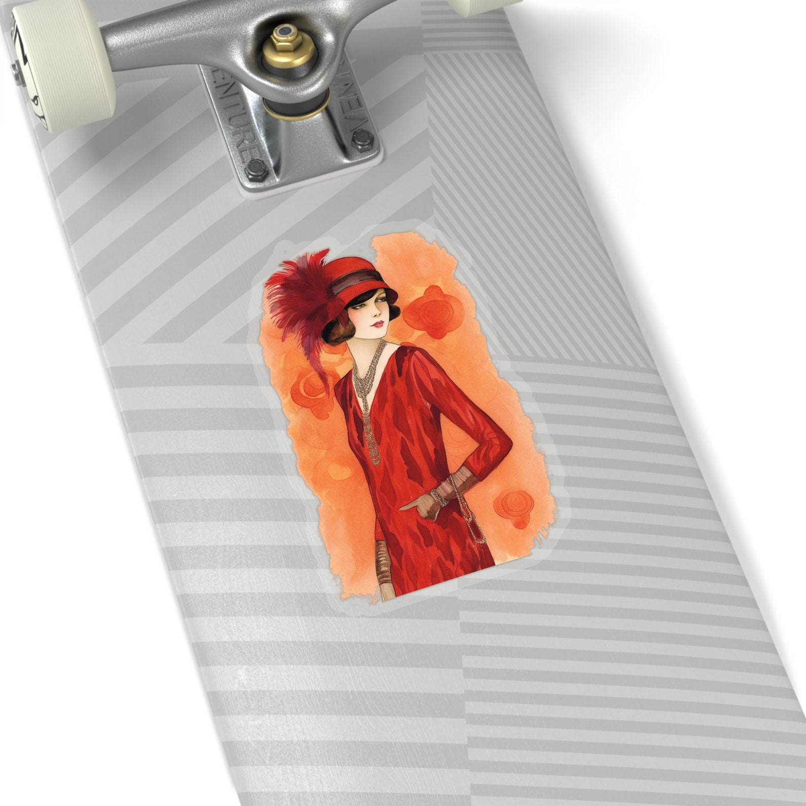 1920s Fashion Stickers Watercolor Roaring 20s Stickers - Etsy