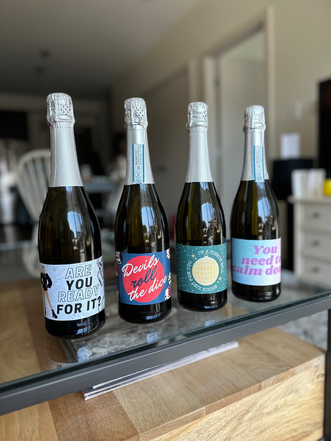 Instant Download: Custom Taylor Swift Champagne Labels Personalized ...