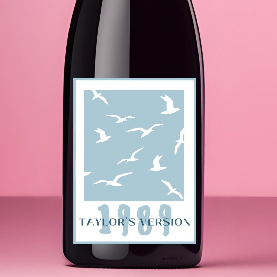Instant Download: Taylor Swift 1989 Wine and Champagne Label ...
