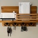 DIY Key Holder and Mail Shelf Plan - Etsy