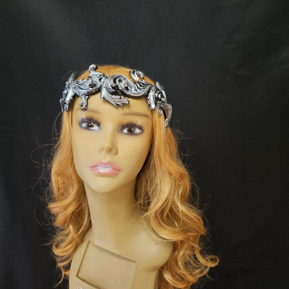 Silver Filigree Warrior Fantasy Fae Headpiece Circlet - Etsy