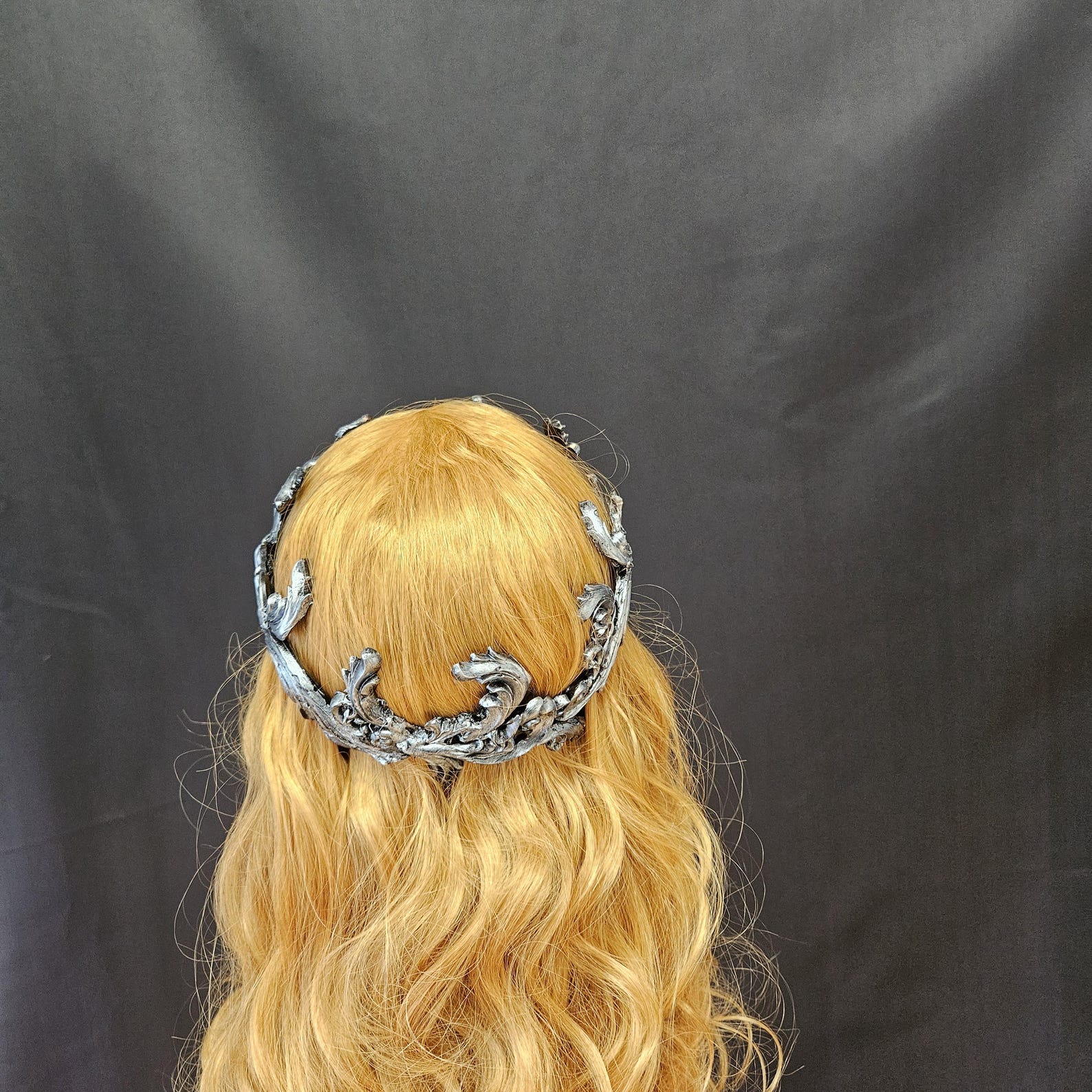 Silver Filigree Warrior Fantasy Fae Headpiece Circlet - Etsy