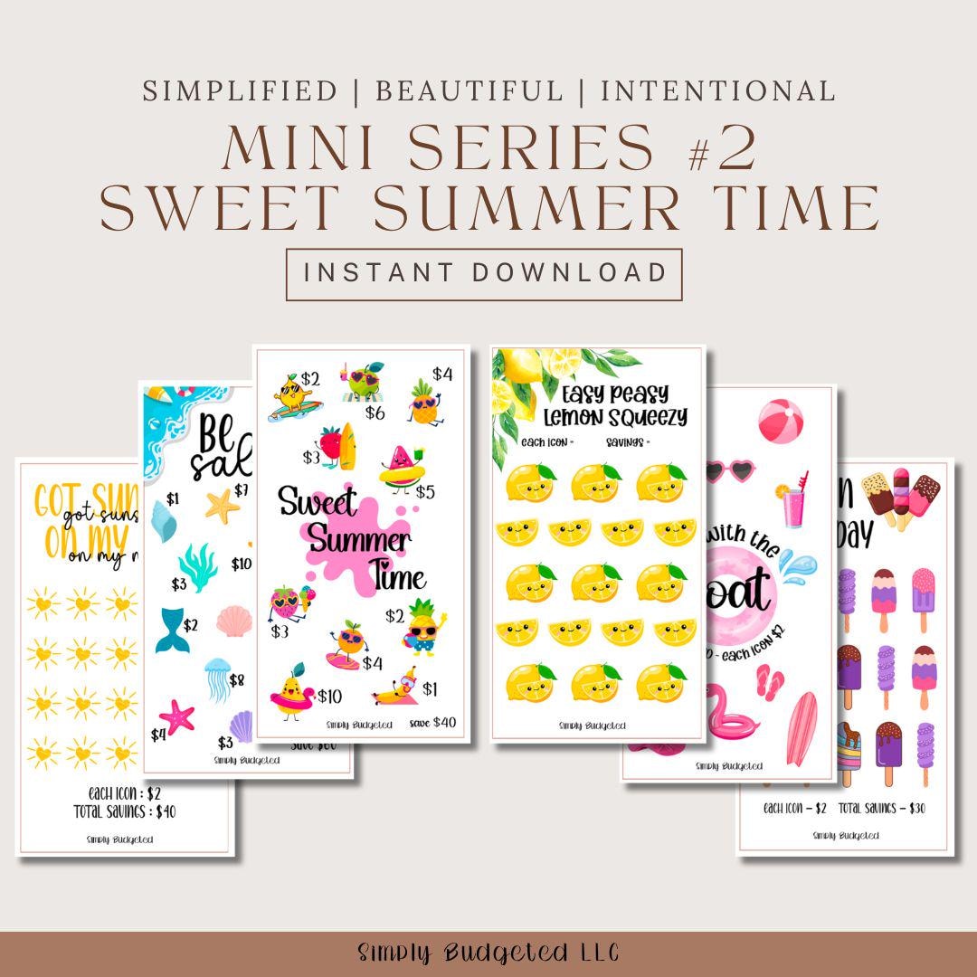 Summer Mini Series (6 Ct) - Digital Download - Etsy