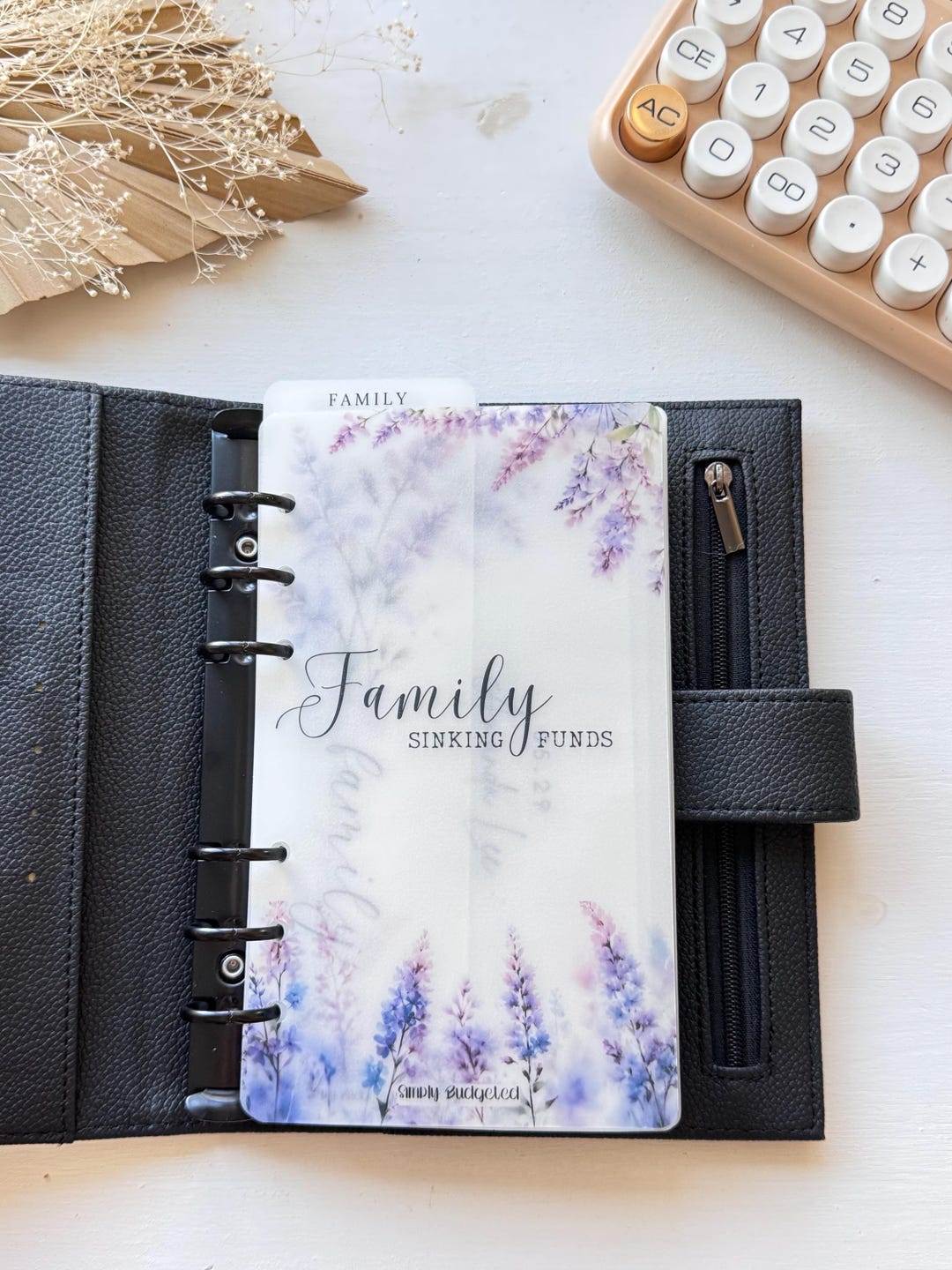 Lavender Fields Dashboards for A6 Binders - Etsy