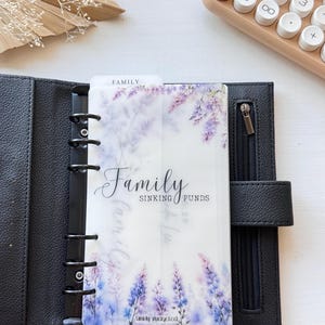 Lavender Fields Dashboards for A6 Binders - Etsy