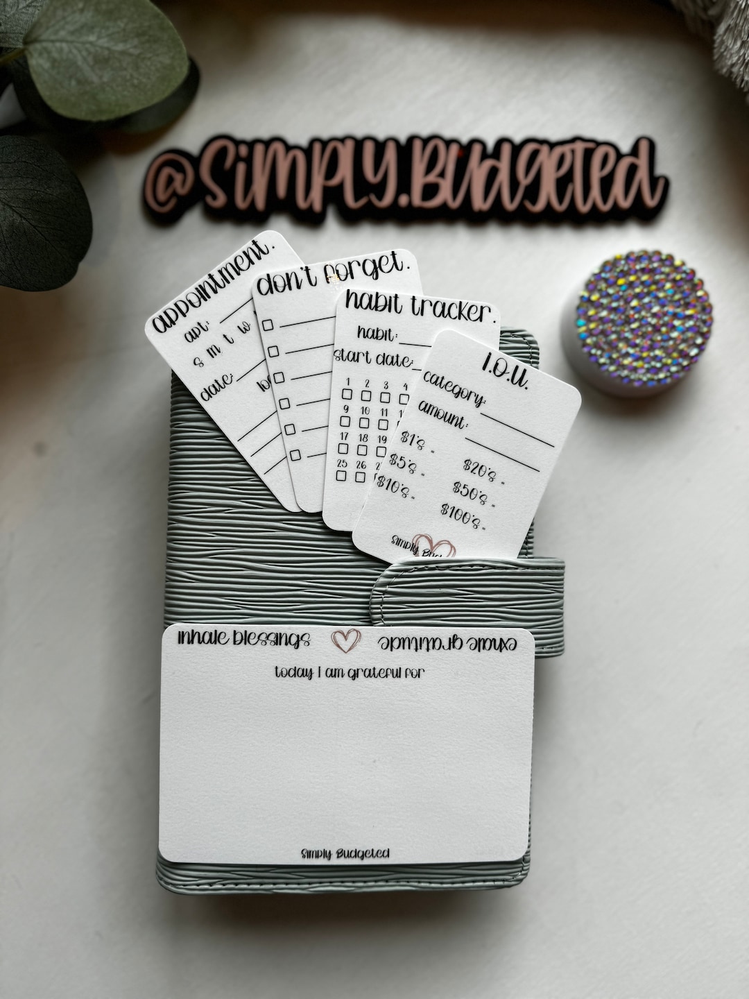 Tracker Cards - Etsy
