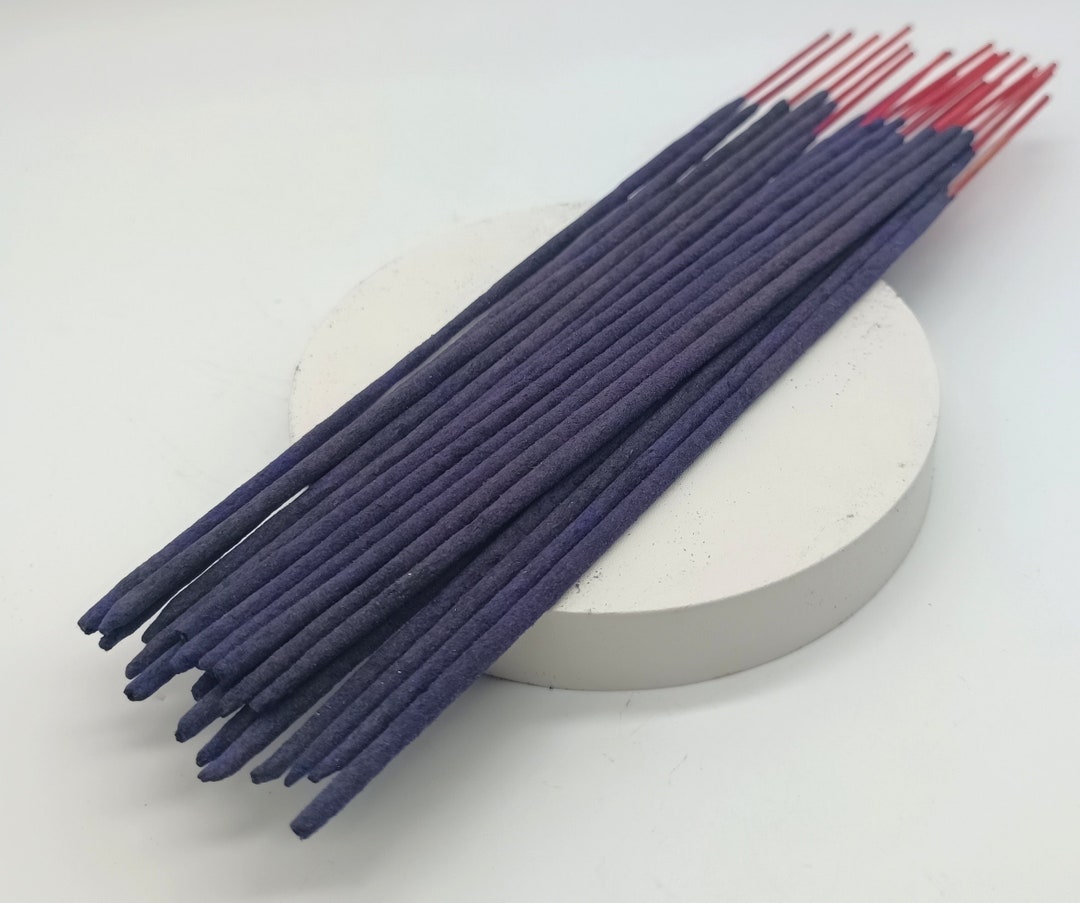 Blue Lotus & Jasmine — Organic Temple Grade Incense - Etsy