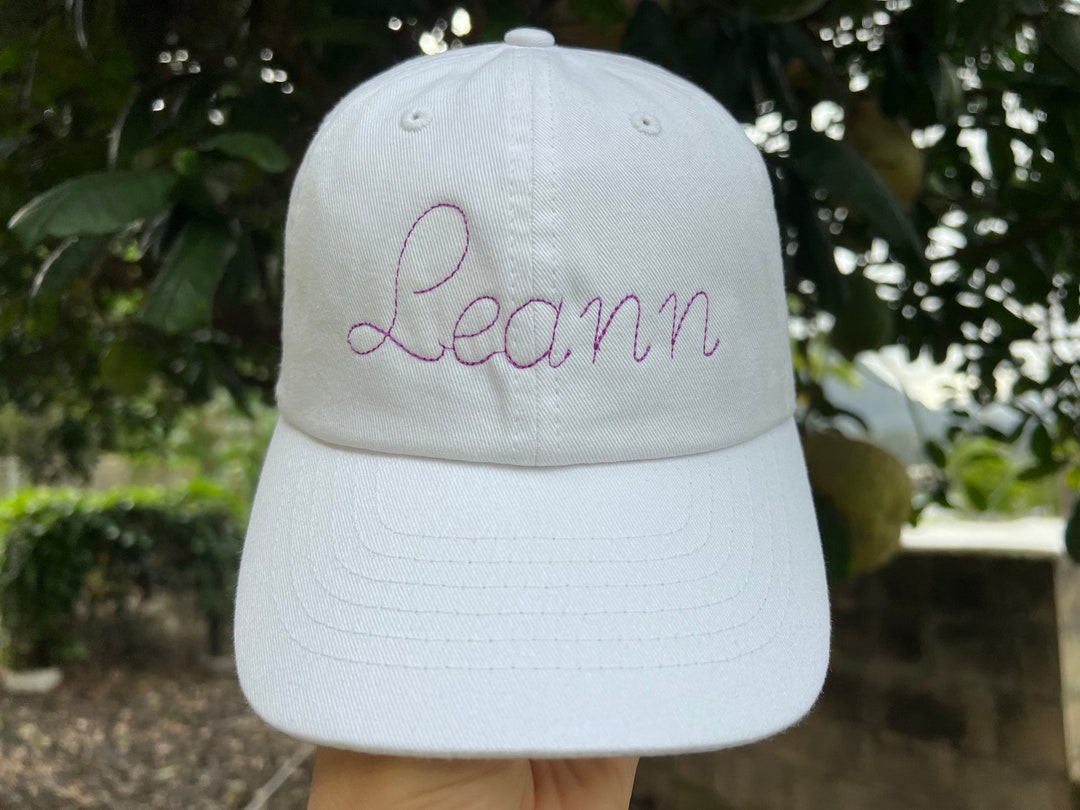 Personalized Kids Embroidered Baseball Cap Age 2-9, Toddler Hat, Kids ...