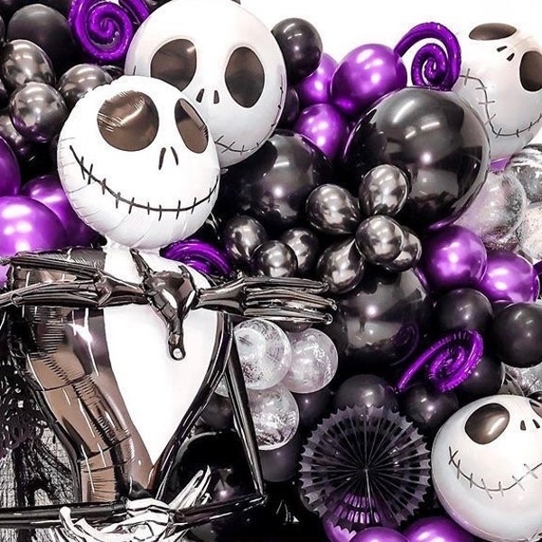 Jack Skellington Balloon - Etsy