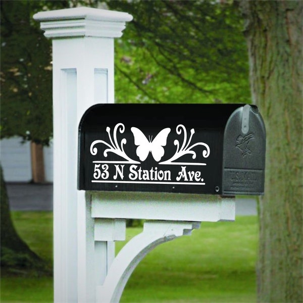 Vinyl Mailbox Decals - Etsy